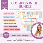 Printable With Lisa: Wellness Journals, Therapy Worksheets, Kids Books ...
