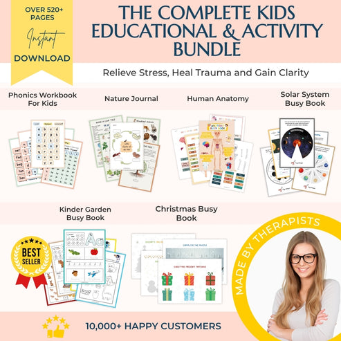 Kids Educational & Activity Bundle – Phonics, Science, & Learning Fun ...