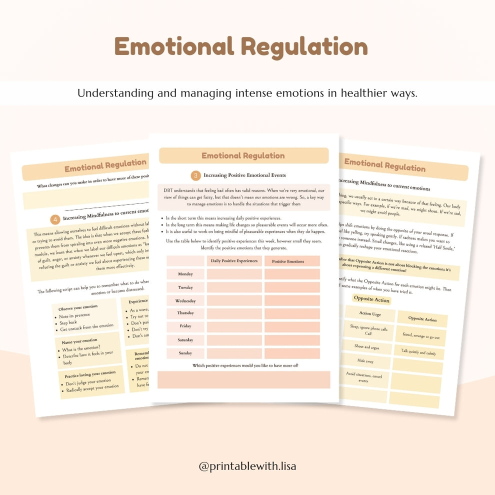 Neurodivergent DBT Skills Workbook – Autism, ADHD, BPD Coping Tools ...