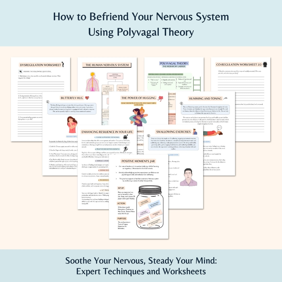 Nervous System Regulation Workbook – Polyvagal Somatic Exercises ...