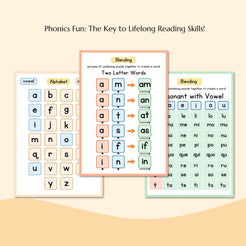 Phonics Workbook for Kids – Learn to Read Activity Book – PRINTABLE ...
