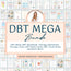 DBT Mega Bundle 90% off bundle, DBT Skills, DBT Workbook, Therapy Work ...